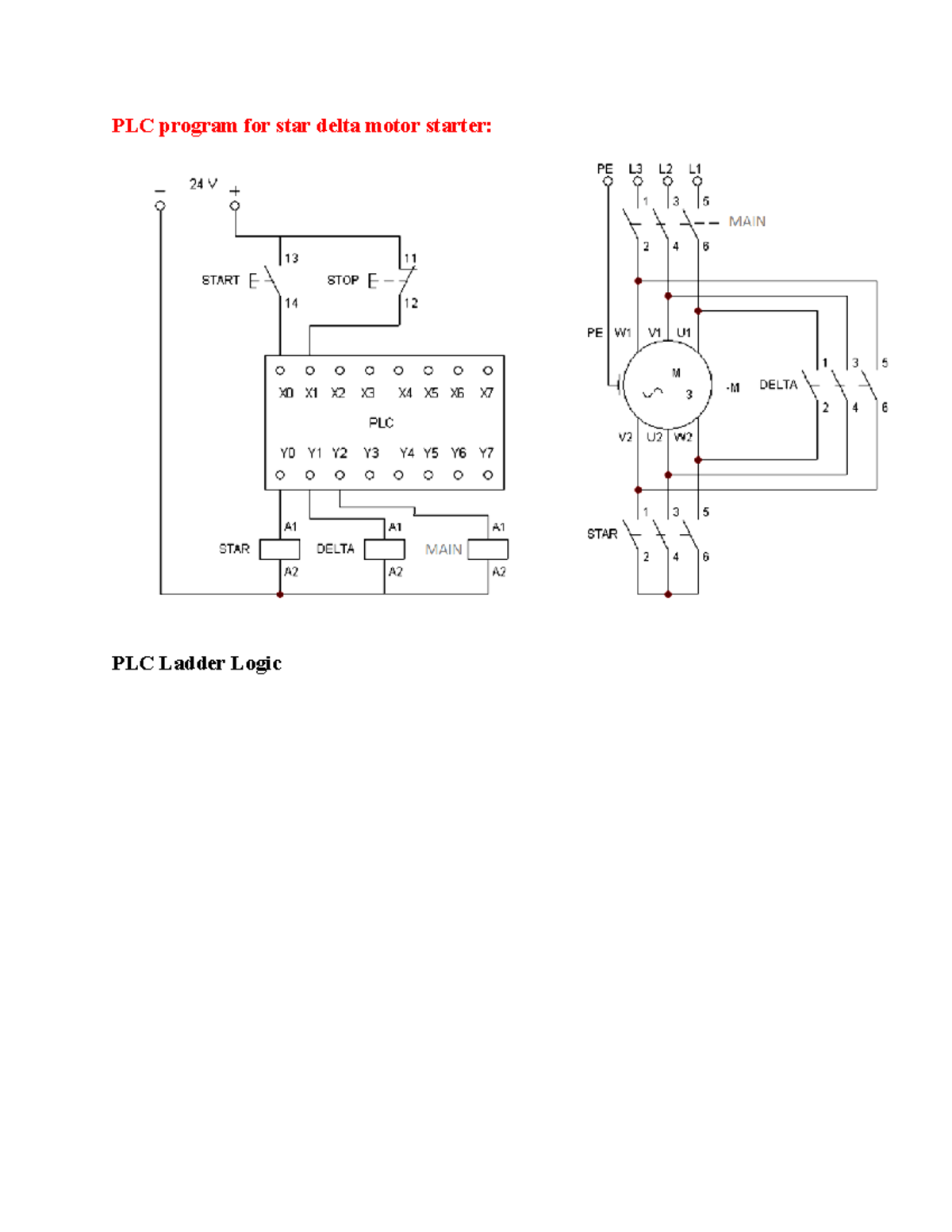 How Star Delta Connection Control By Plc - Infoupdate.org
