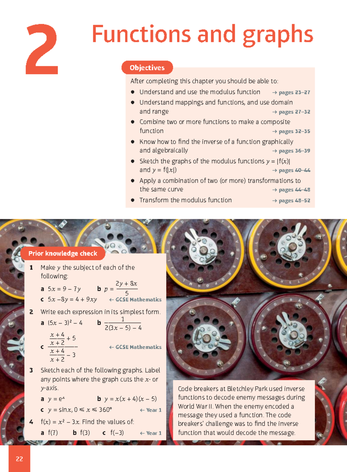 Maths Year 2 Pure: Functions and Graphs - Chapter 2 Notes - Studocu