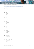 Mathematical Methods- Unit 2 - Grade: 11 - Victorian Certificate of ...