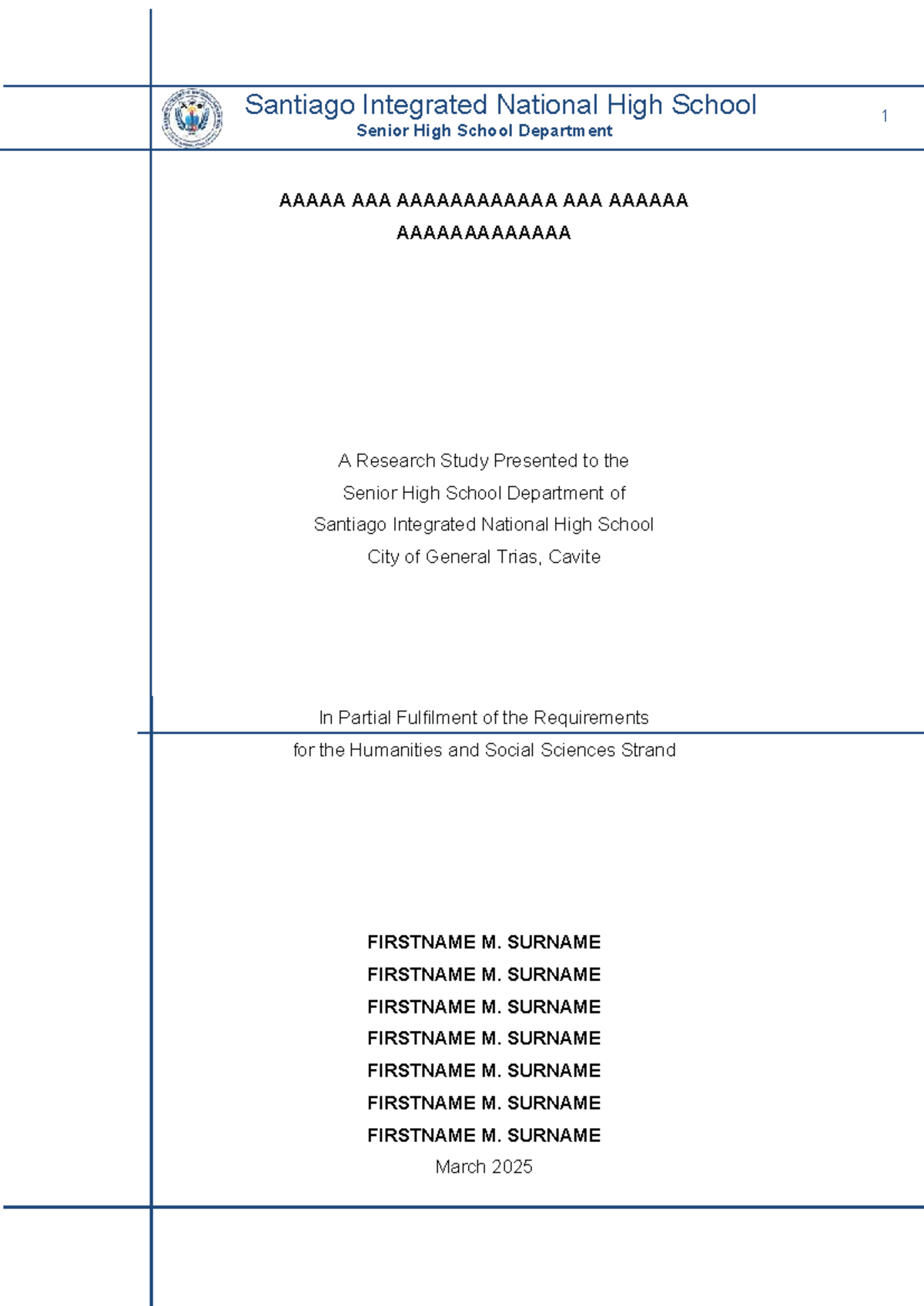 ABM HUMSS TVL Research Study: A Comprehensive Analysis - Studocu