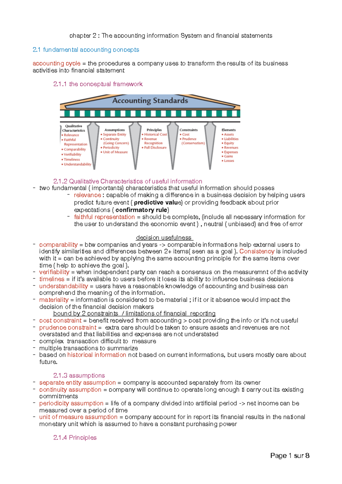 Chap2 - chapter 2 : The accounting information System and financial ...