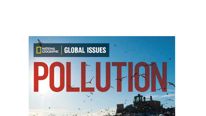 Ntl 04 - Global Issues: Pollution and Its Impact on Health - Studocu