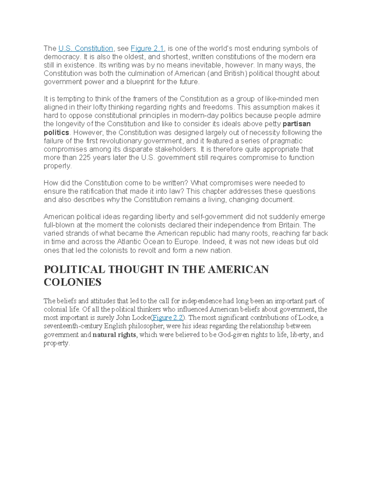 American Gov Notes Week 2: The U.S. Constitution and Its Foundations ...