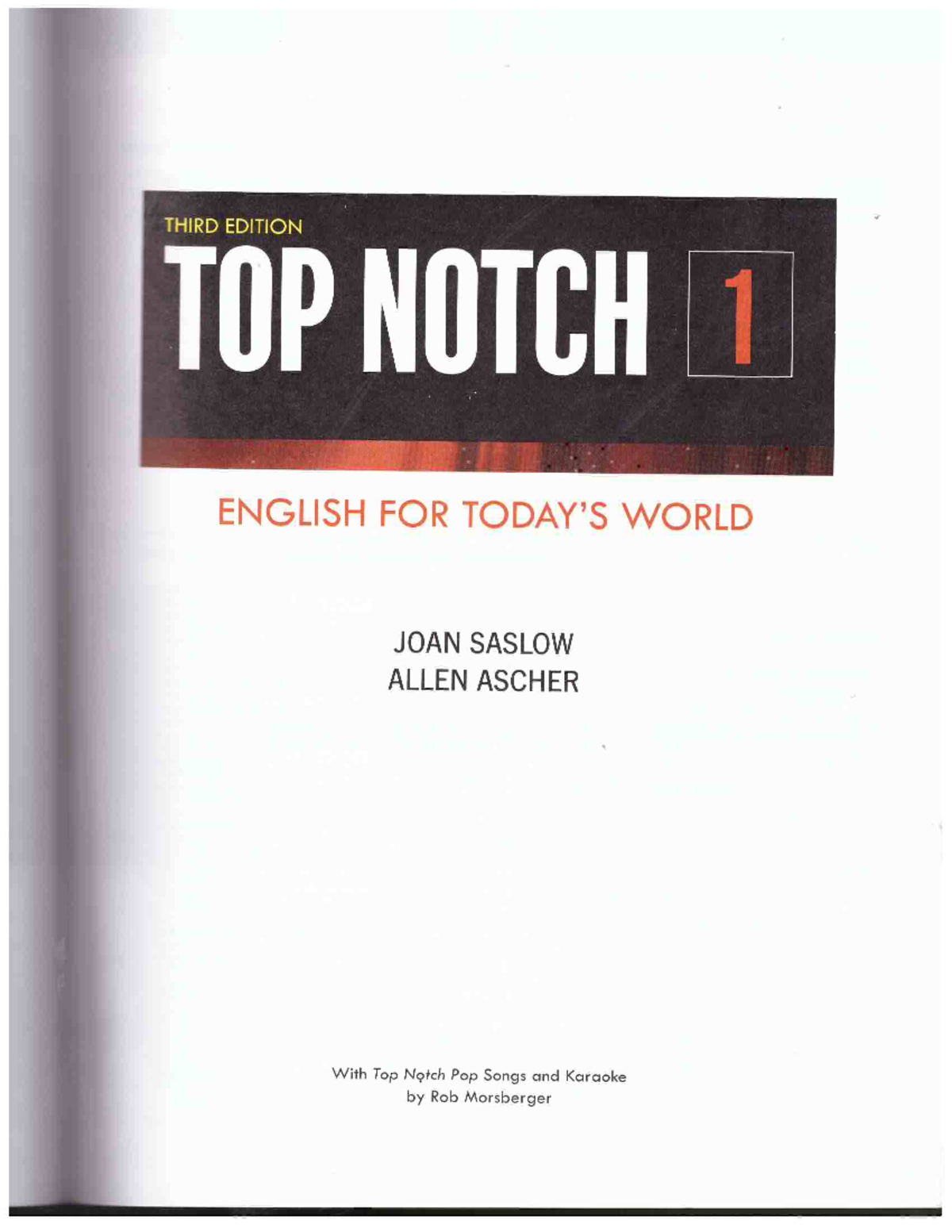 Top Notch 1 - Student's Book Unit 1: Meeting New People and ...
