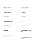 SCL1501 - Unisa - Skills Course for Law Students - Studocu
