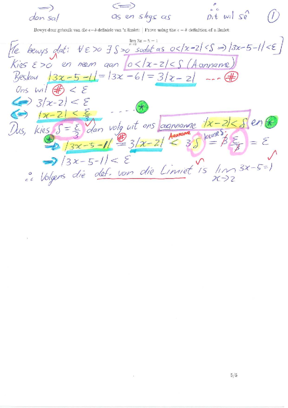 MTHS111 Epsilon-Delta Limit Proofs: A Comprehensive Guide - Studocu