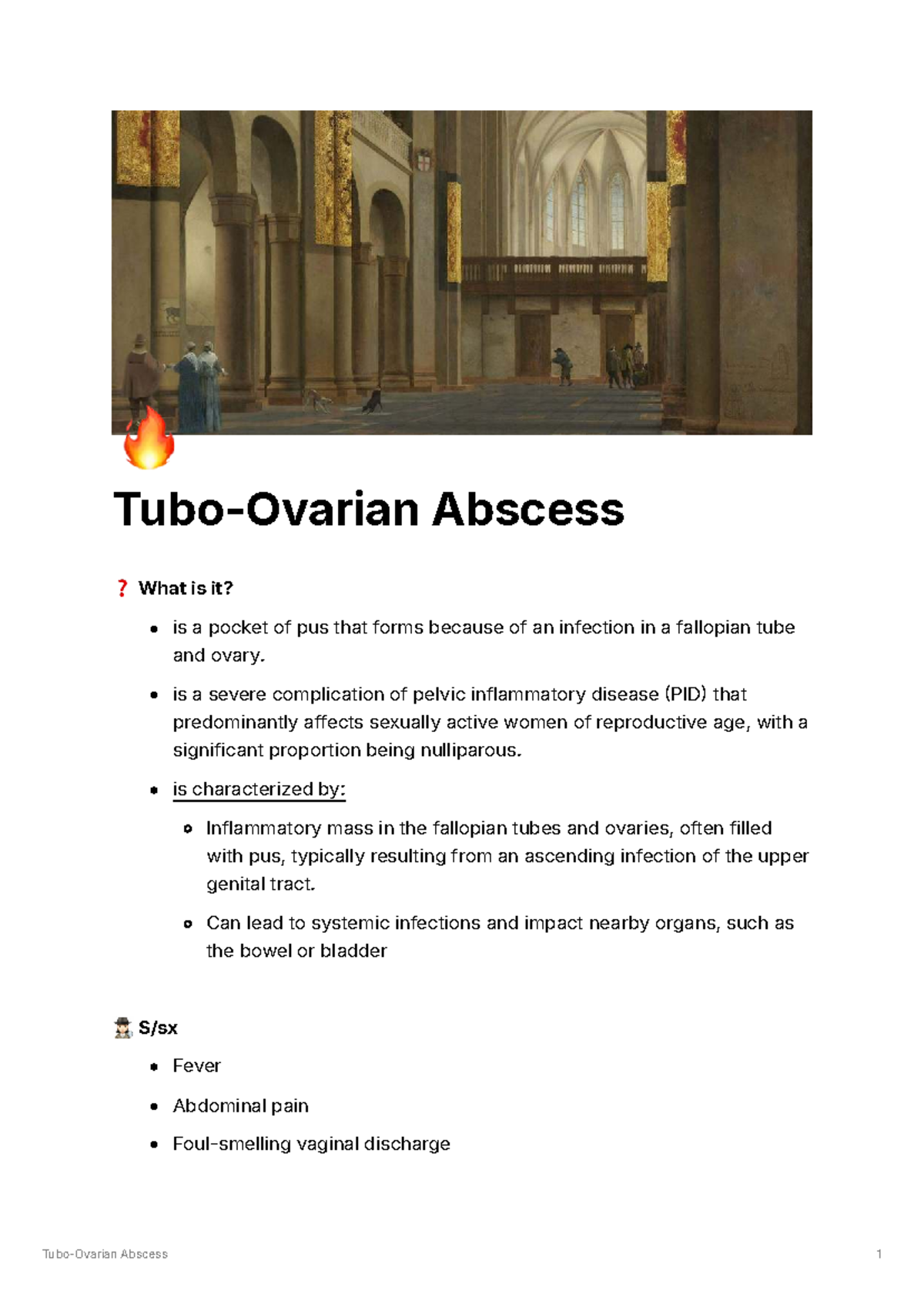 Tubo-Ovarian Abscess (TOA): Definition, Symptoms, and Pathophysiology ...