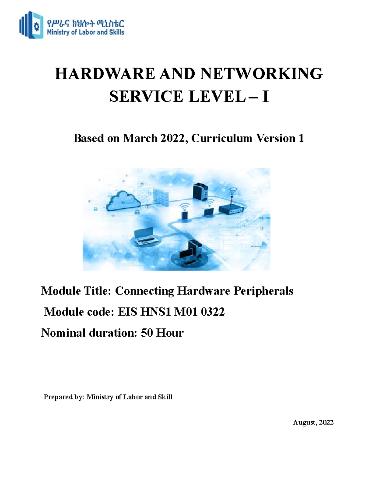 Connecting Hardware Peripherals - EIS HNS1 M01 0322 Module Guide - Studocu
