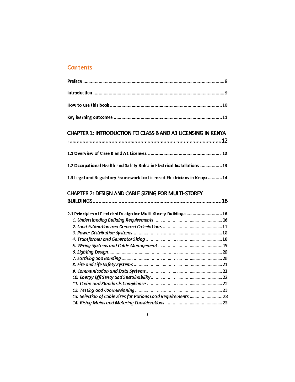 Advanced Licensing Book Extracts: Class B & A1 in Kenya - Studocu