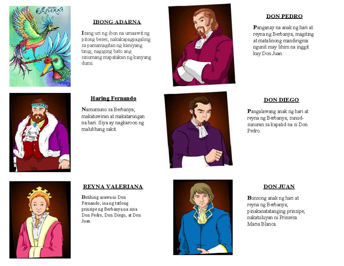 Serpyente Ibong Adarna Katangian
