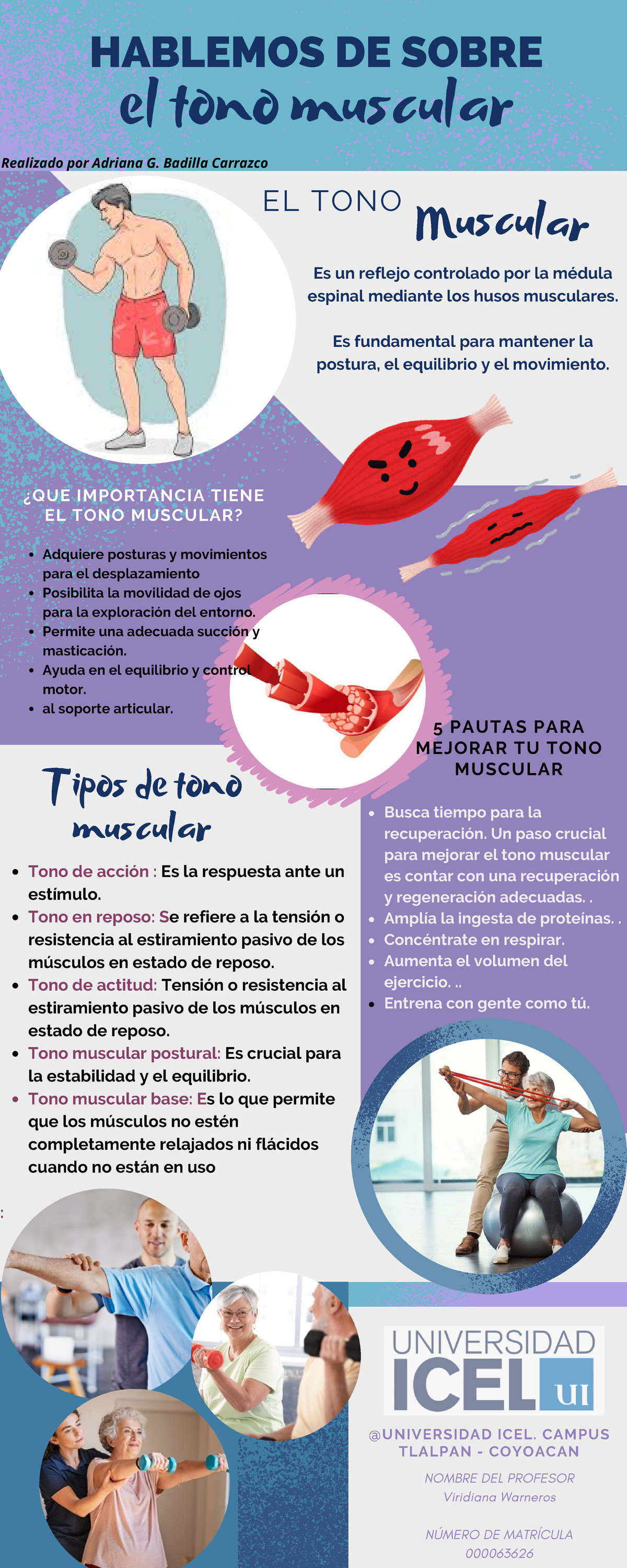 Tono muscular - 5 PAUTAS PARA MEJORAR TU TONO MUSCULAR M us cular Es un ...