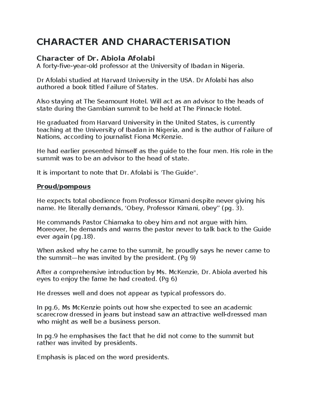 Chapter 1-14 Summary of Fathers of Nations-102 - Chapter 1-14 Summary ...