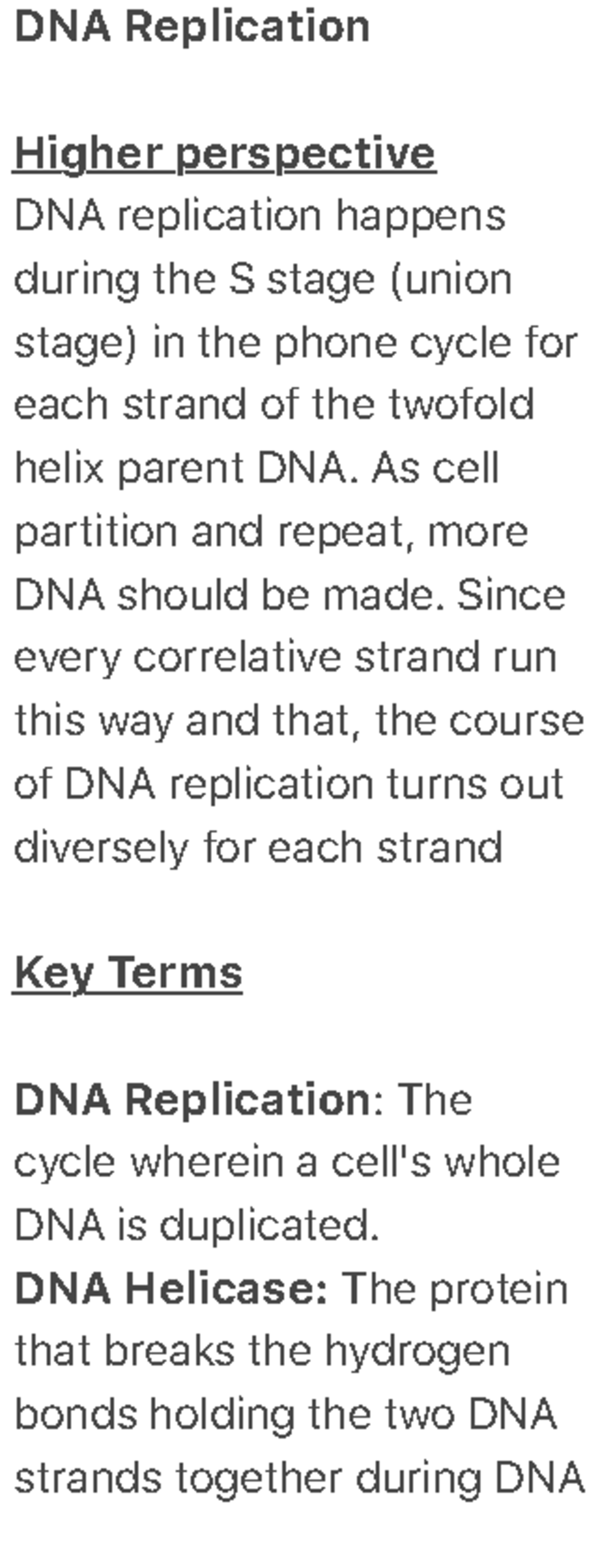 Dna Replication Dna Replication Higher Perspective Dna Replication 1541