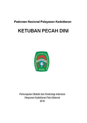 PNPK Pre Eklampsia 2016 - Pedoman Nasional Pelayanan Kedokteran ...