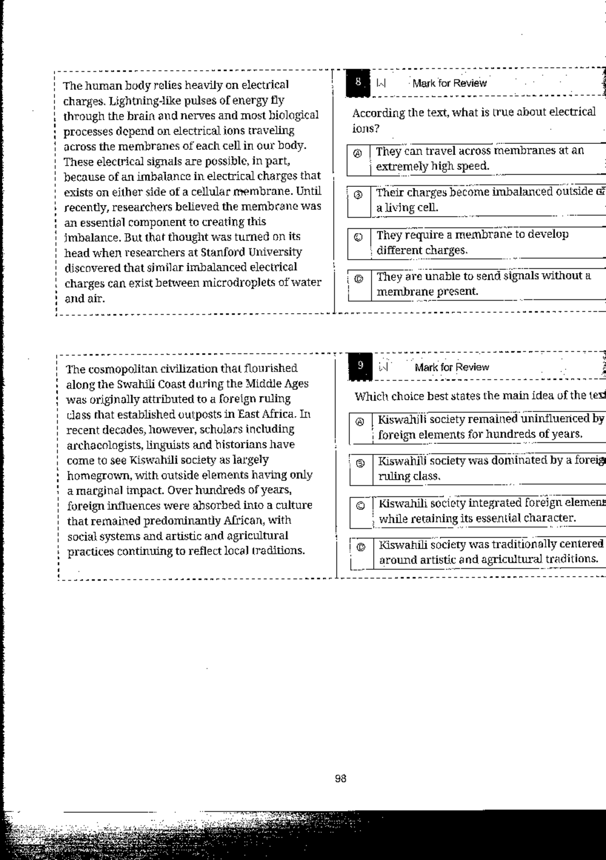 Electrical Signals and Kiswahili Society: A Study Review - Studocu
