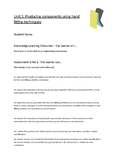 [Solved] Describe the assembly methods techniques and procedures to be ...