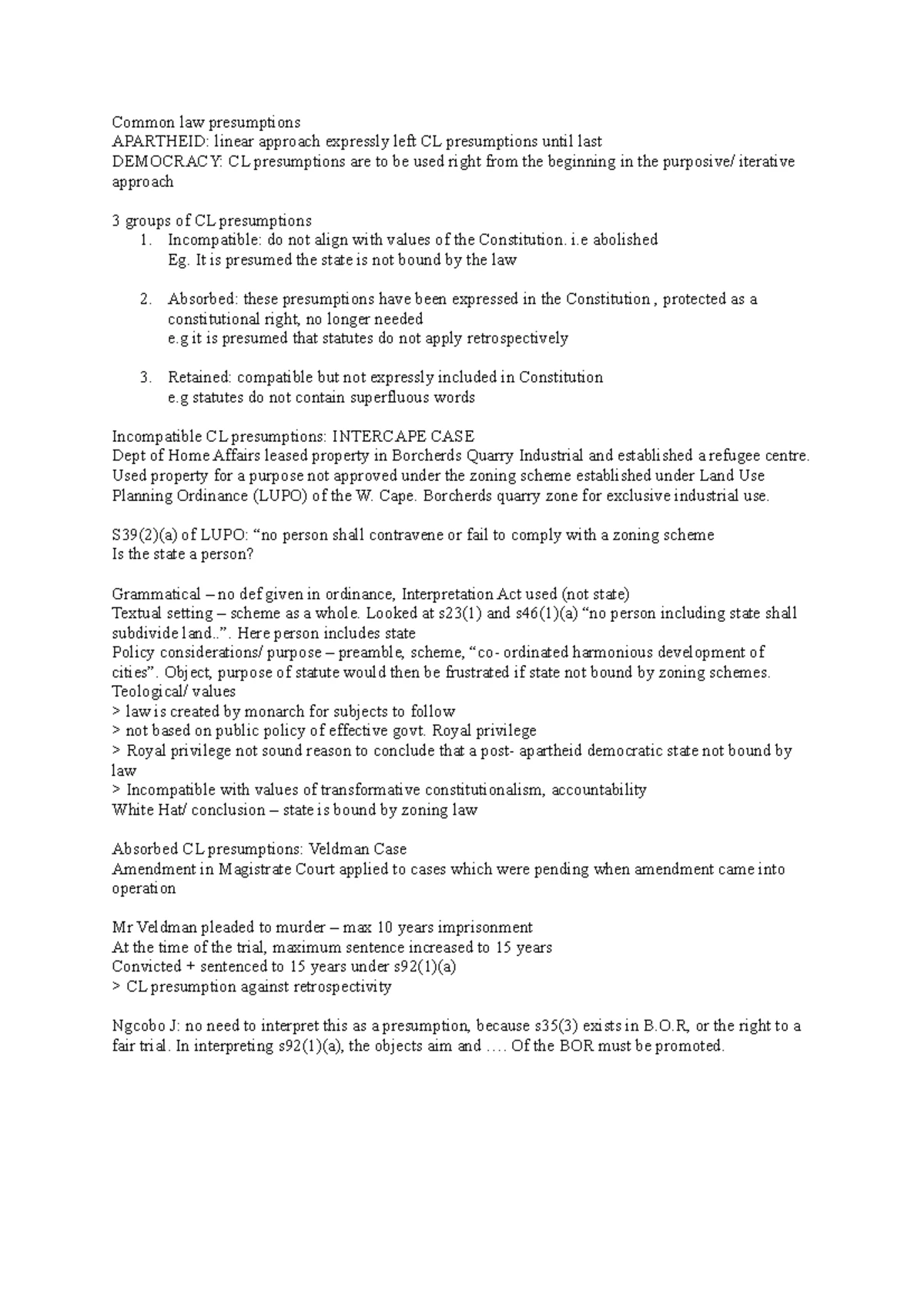 Statutory Interpretation 321: Lectures on Statute Law Classification ...