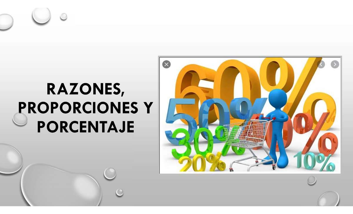 Proporción Y Porcentaje