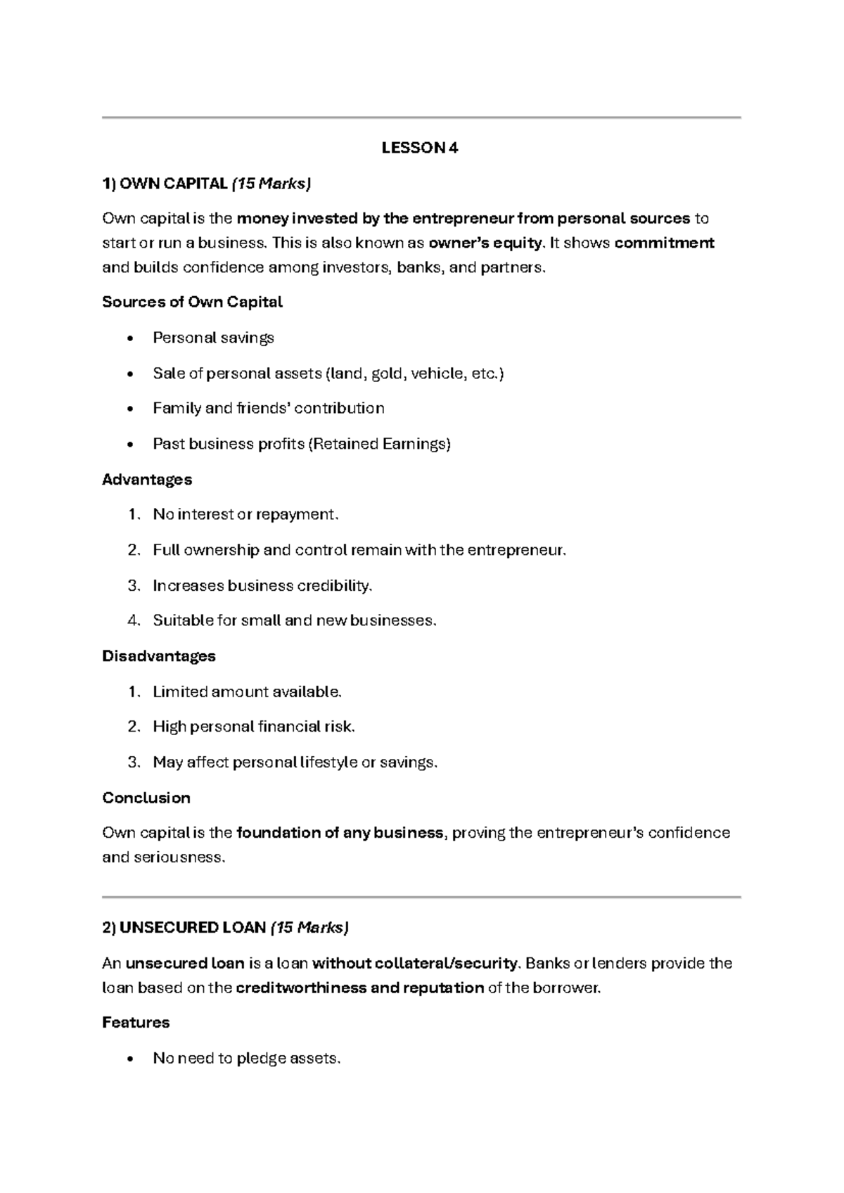 HRM FOR Entrepreneurs: Lesson 4 & 5 Overview and Key Concepts - Studocu