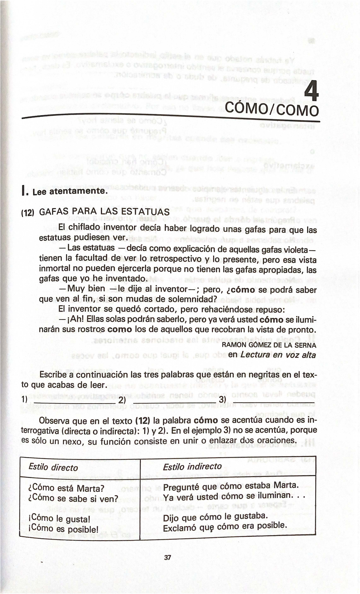 4 I. Reglas de Acentuación y Sintaxis en Español - Studocu