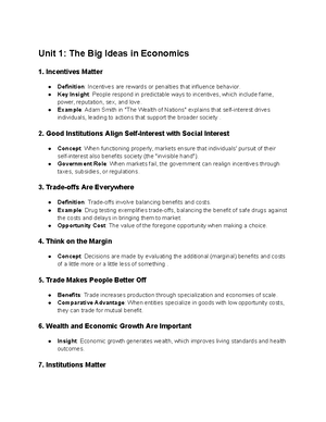 Econ 4 - Econ Assignment 4 - 7/1/2020 Apex Learning - Study Sheet - Studocu
