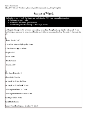 GRA 290 Module One Activity Client Intake Information - Brenda Morales ...