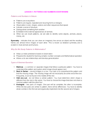 Module 4 Data Management - Module 4 Math 21: Mathematics in the Modern ...