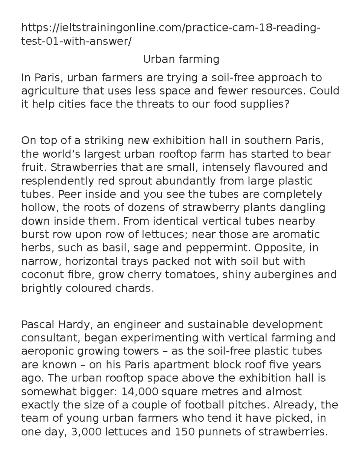 Urban Farming in Paris: Innovations in Sustainable Agriculture ...