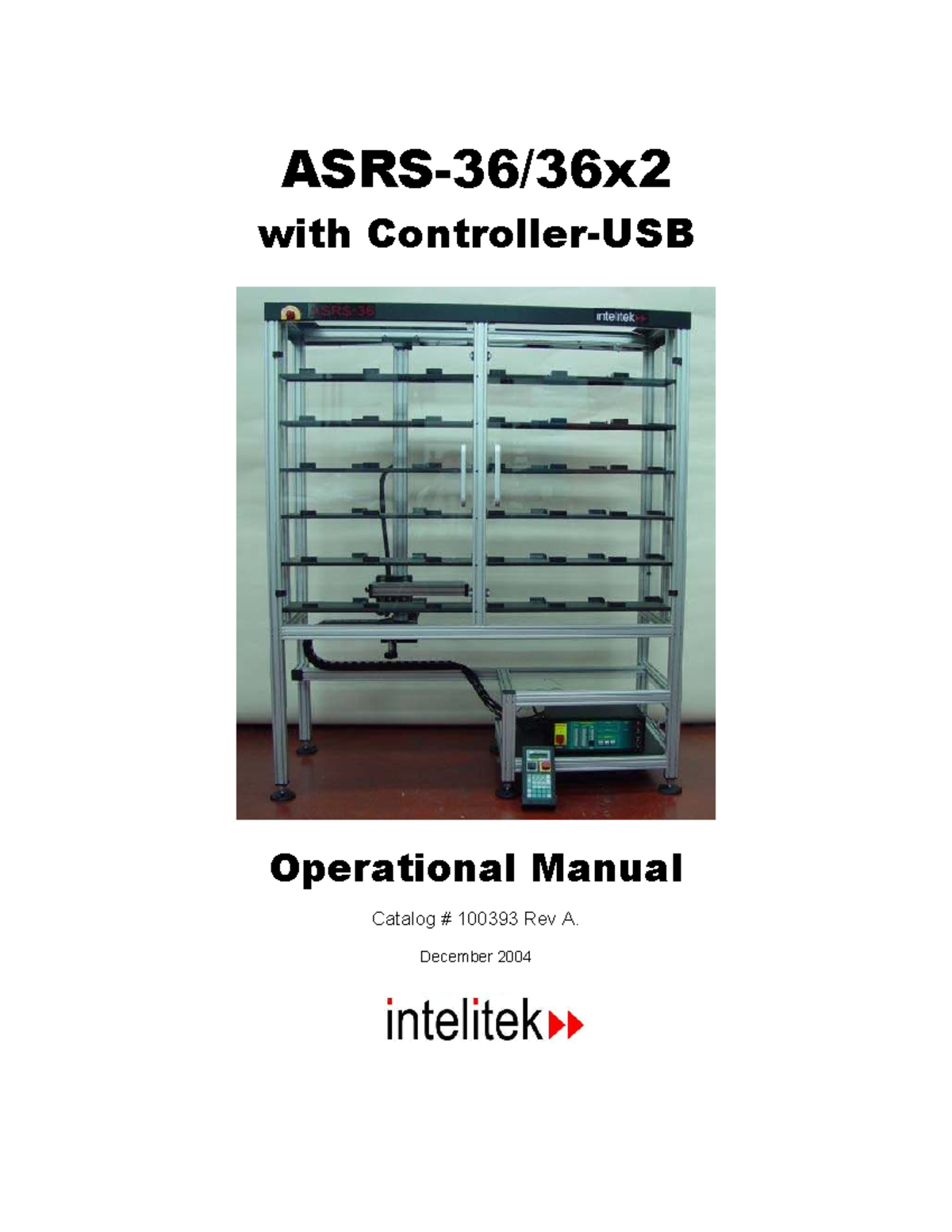 ASRS-36 36x2 - sdvsdvd - ASRS-36/36x with Controller-USB Operational ...