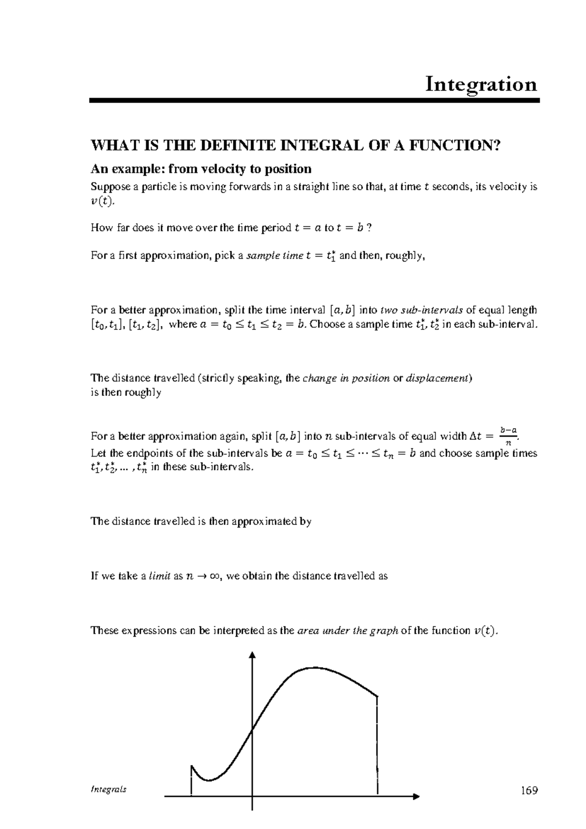 Integration: Understanding the Definite Integral of a Function (MATH ...