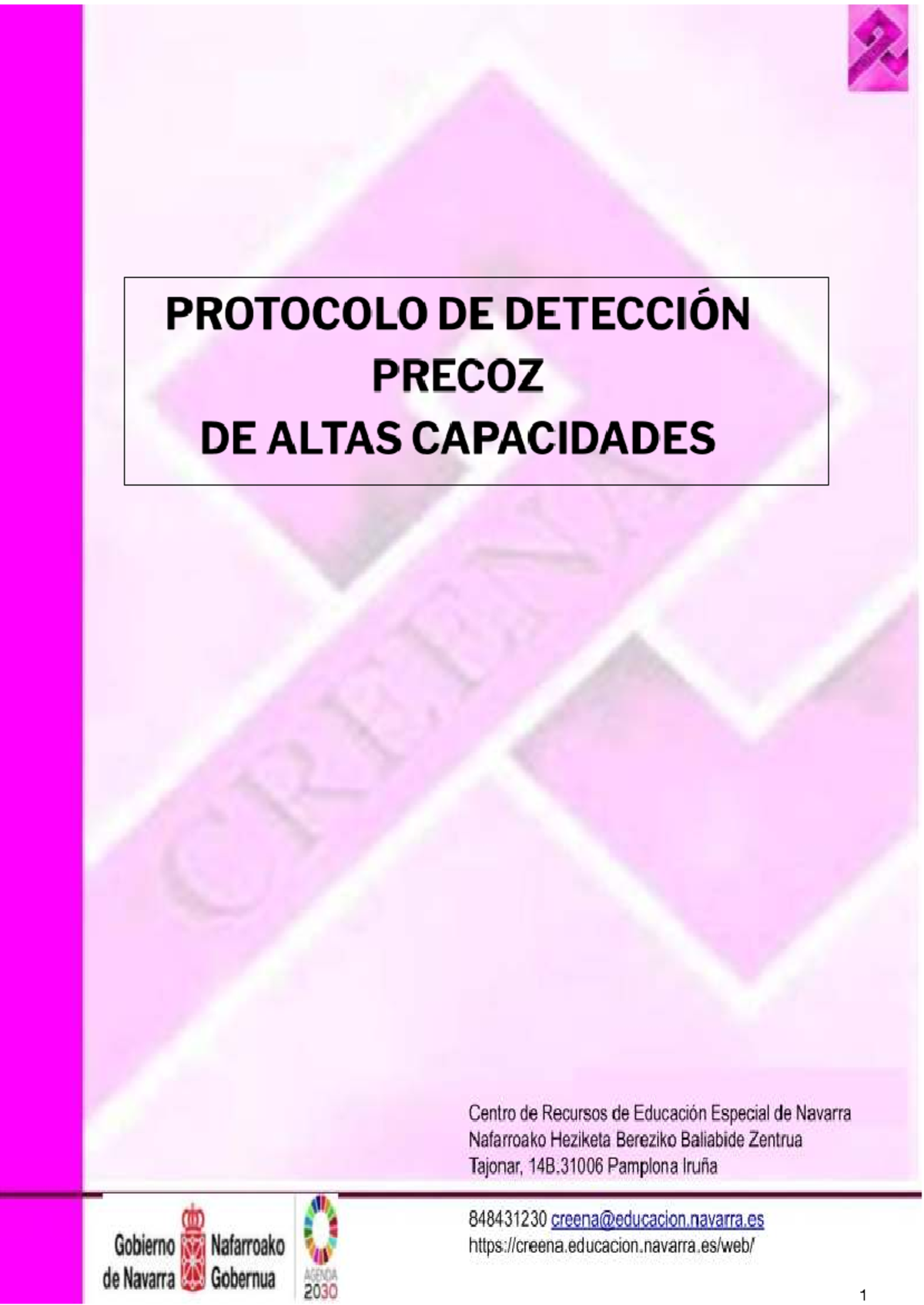Protocolo de Detección Precoz de Altas Capacidades (AACC) - Studocu