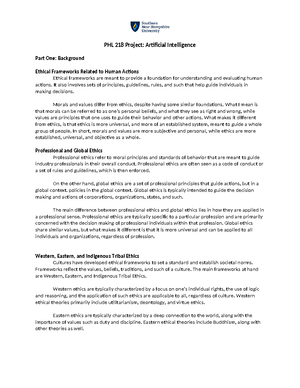[Solved] reflect on the process of your ethical decision making You ...