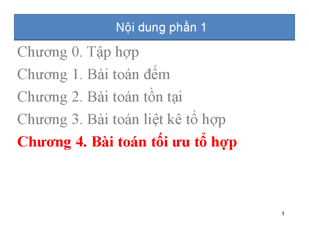 1-4Opt - print - hihhhhhhhhhhhhhhhhh - Nội dung phần 1 Chương 0. Tập ...