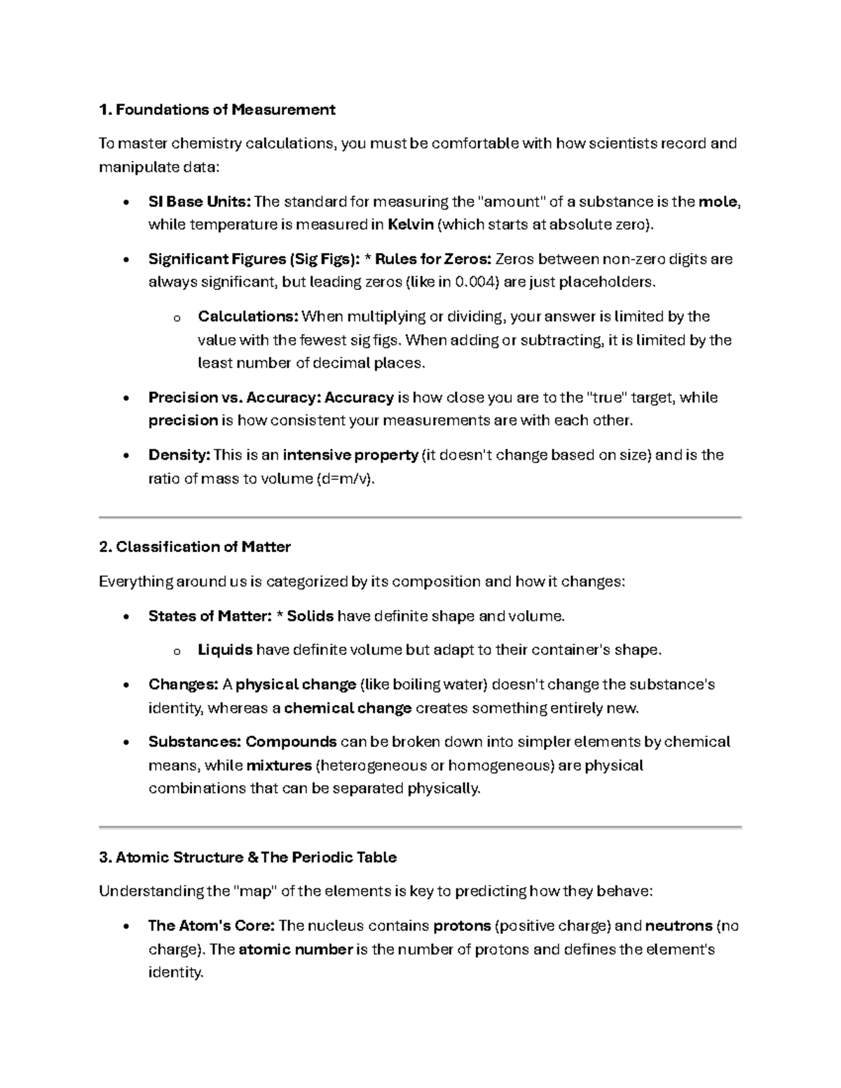 Foundations of Measurement in Chemistry: Key Concepts and Principles ...