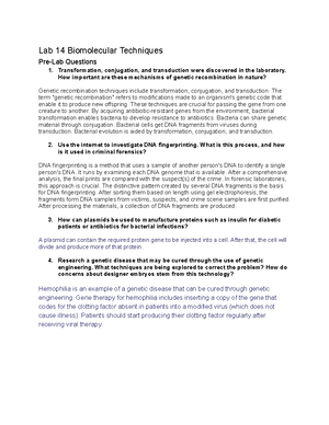 Lab 5 - biology - Essentials of Biology Laboratory Manual, Seventh ...
