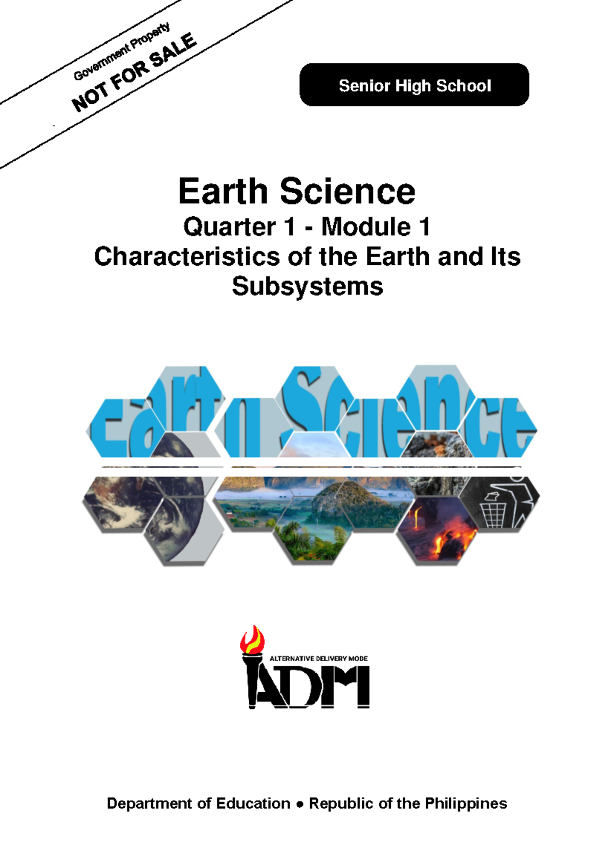 Earth Science 12 Q1 Mod1: Understanding Earth's Subsystems and ...