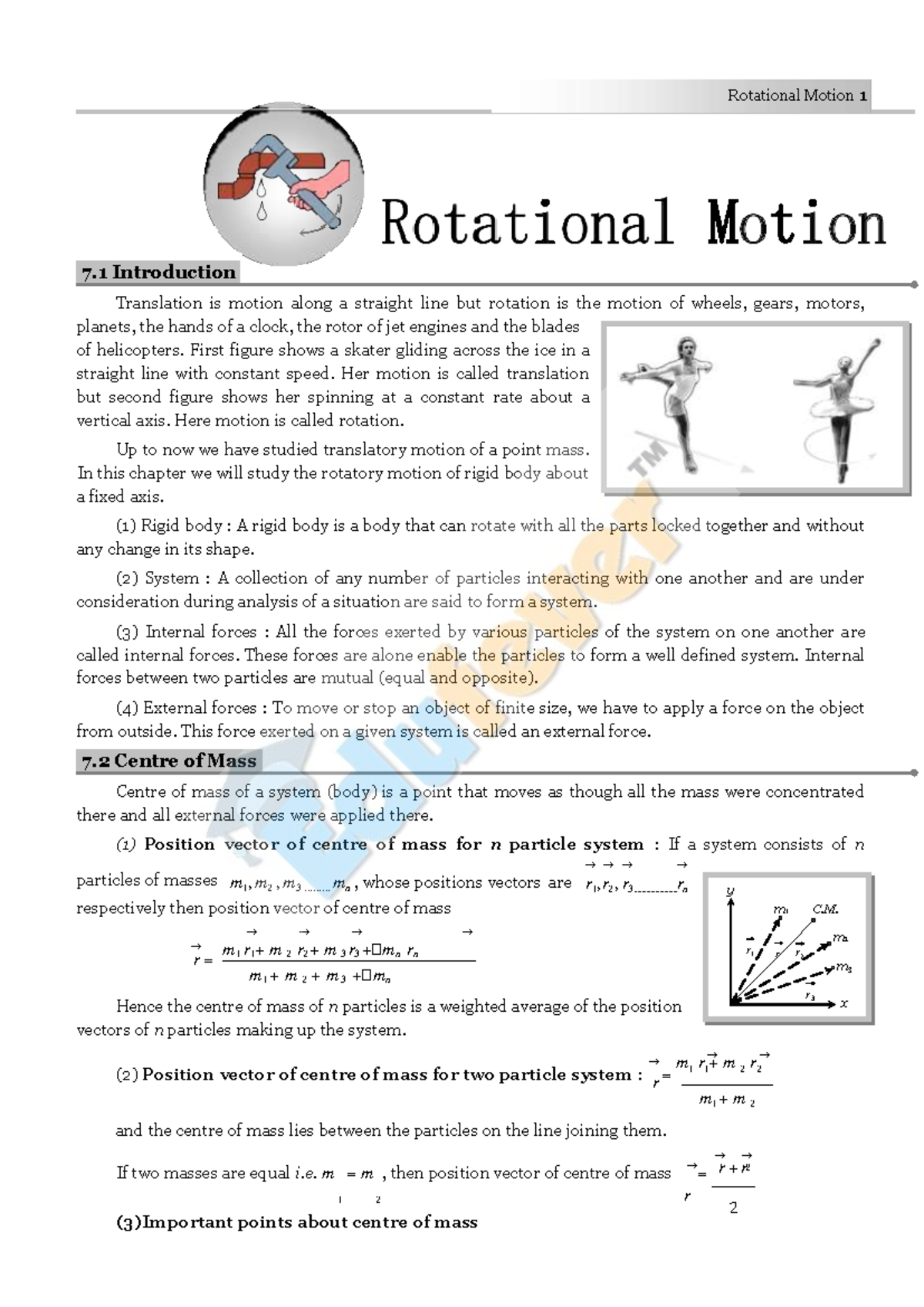 Rotational Motion: Key Concepts and Formulas (PHYS 101) - Studocu