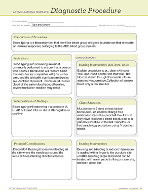 Levothyroxine - ATI medication Template - ACTIVE LEARNING TEMPLATES ...