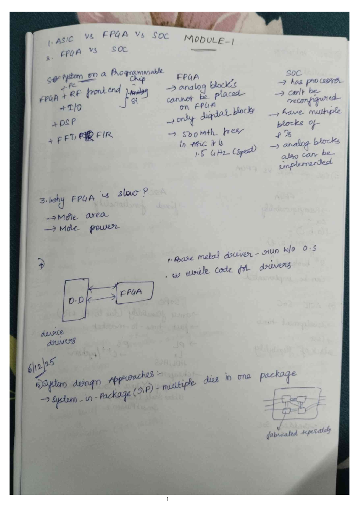 ASIC vs FPGA vs SoC: A Comprehensive Comparison of Technologies - Studocu