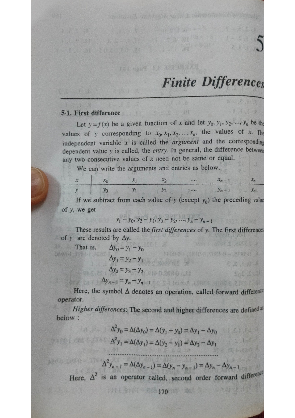 Unit 2: Finite Differences & Interpolation Concepts and Examples - Studocu
