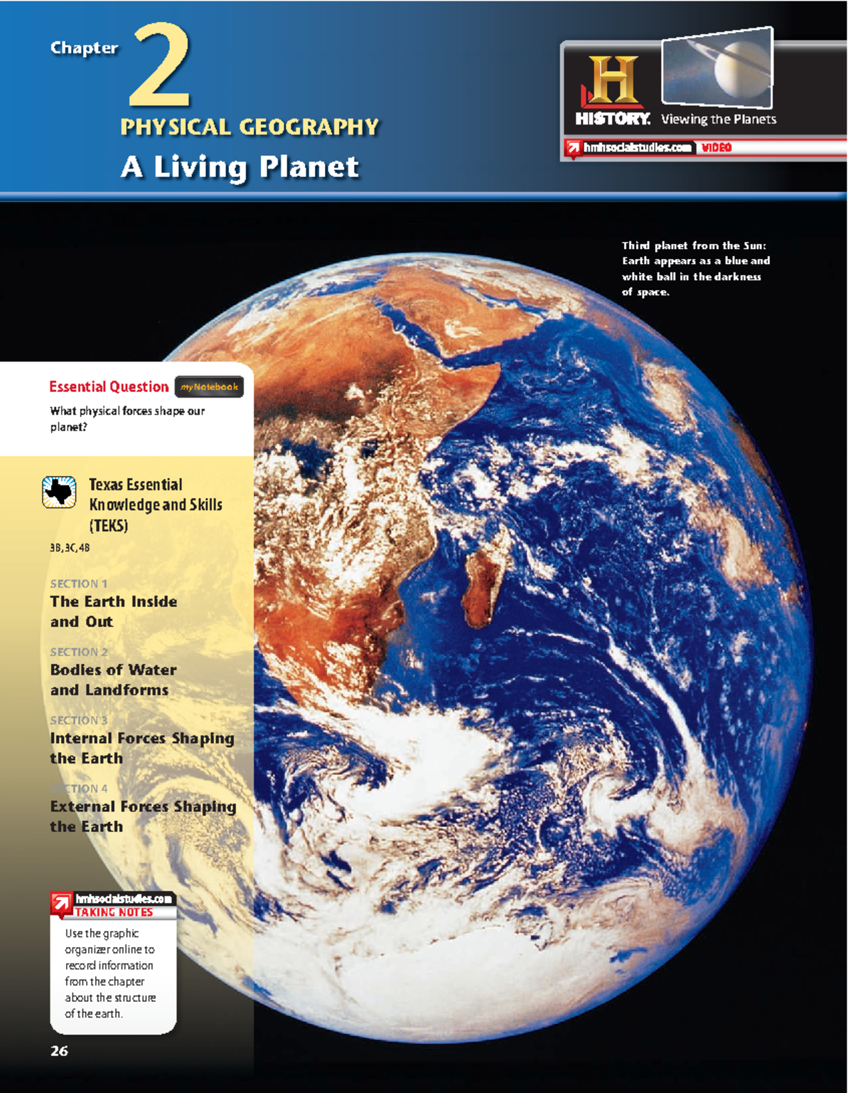 Chapter 2 - A Living Planet: Exploring Physical Geography Concepts ...