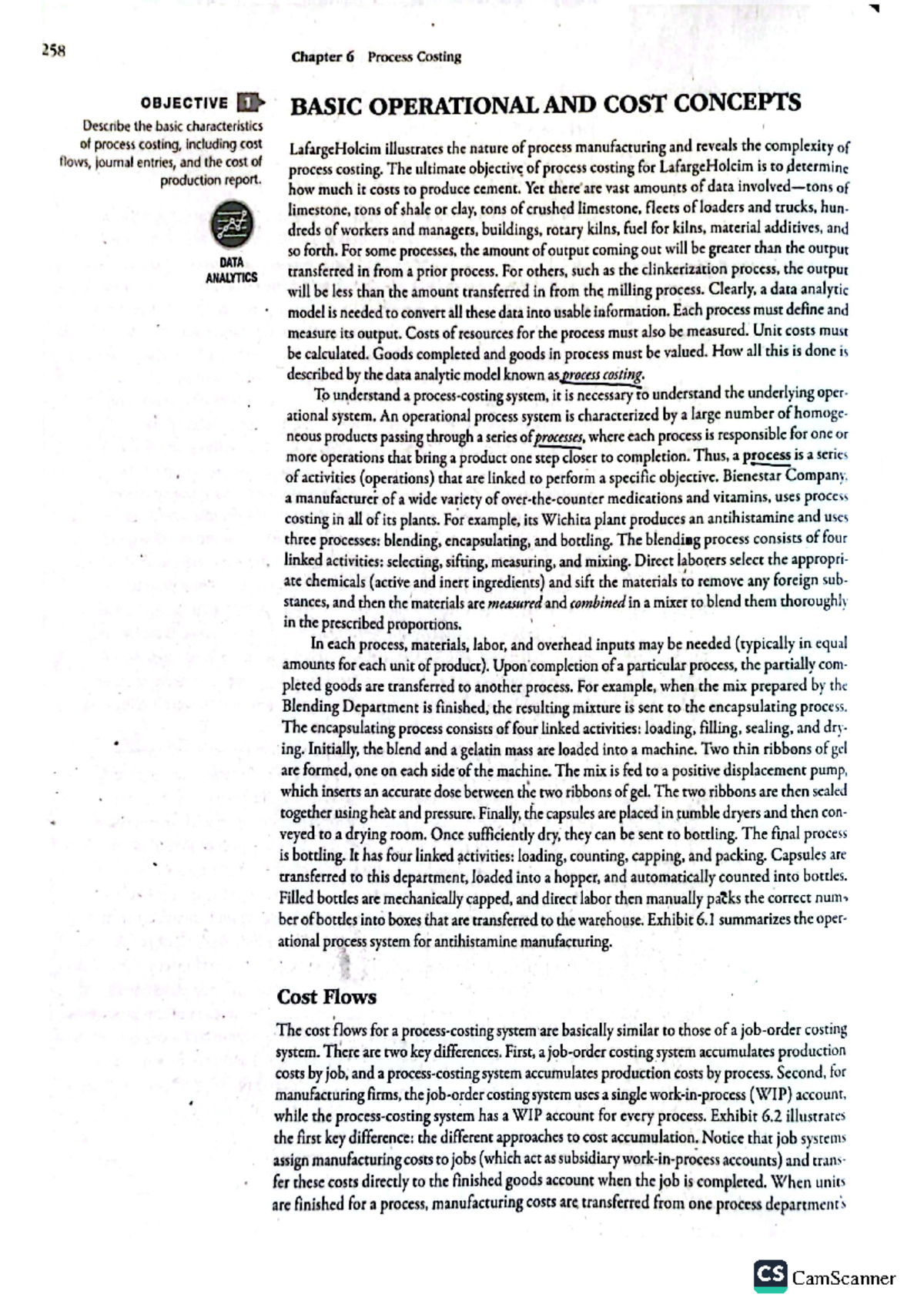 CS Chapter 6 Process Costing: An In-depth Look at Process Costing ...