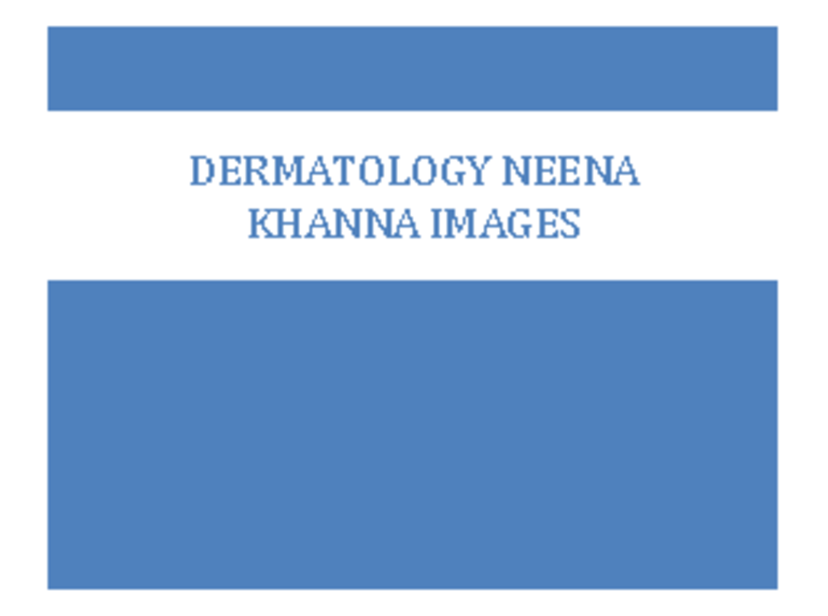 DERMATOLOGY DERMATITIS IMAGES: Nodule, Plaque, Pustule, Ulcer - Studocu