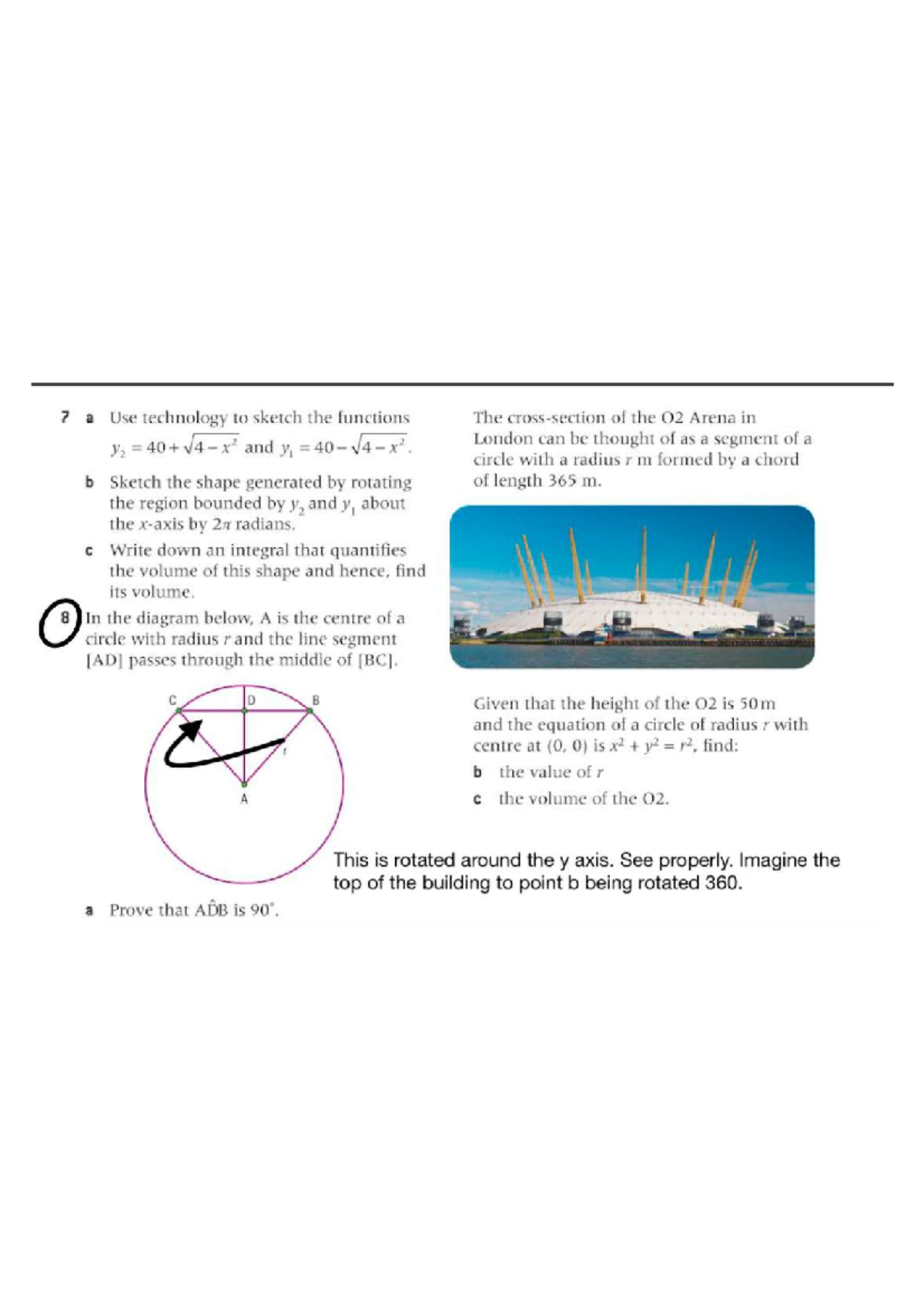 Read and Visualize Problem - 7 a Use technology to sketch the functions ...