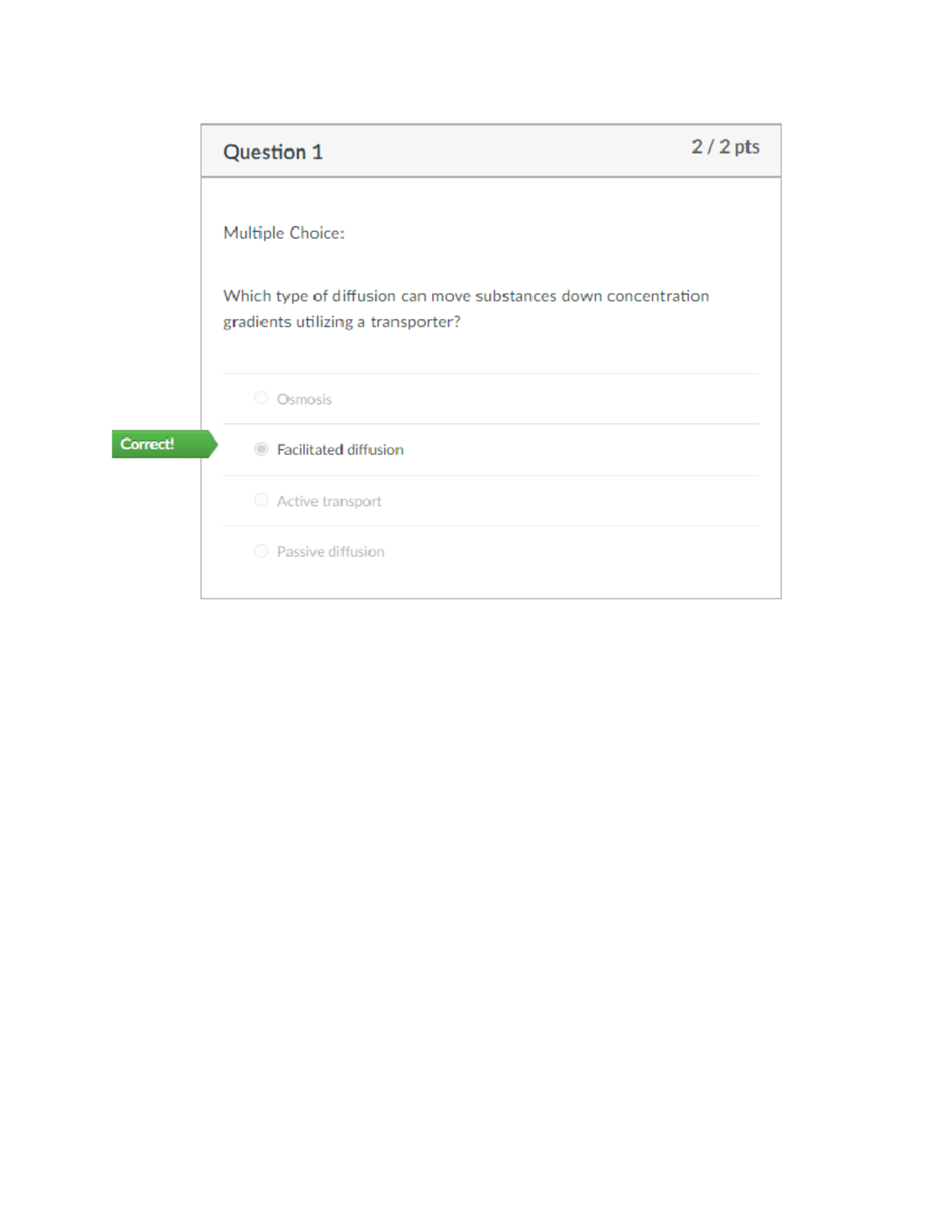 Biod 121 Exam 2 Practice Problems and Solutions - Studocu