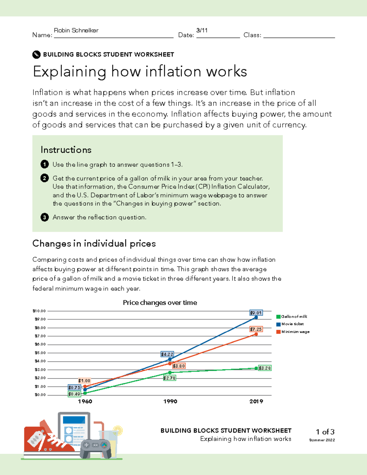 Understanding Inflation: Effects on Buying Power (BUILD 101) - Studocu