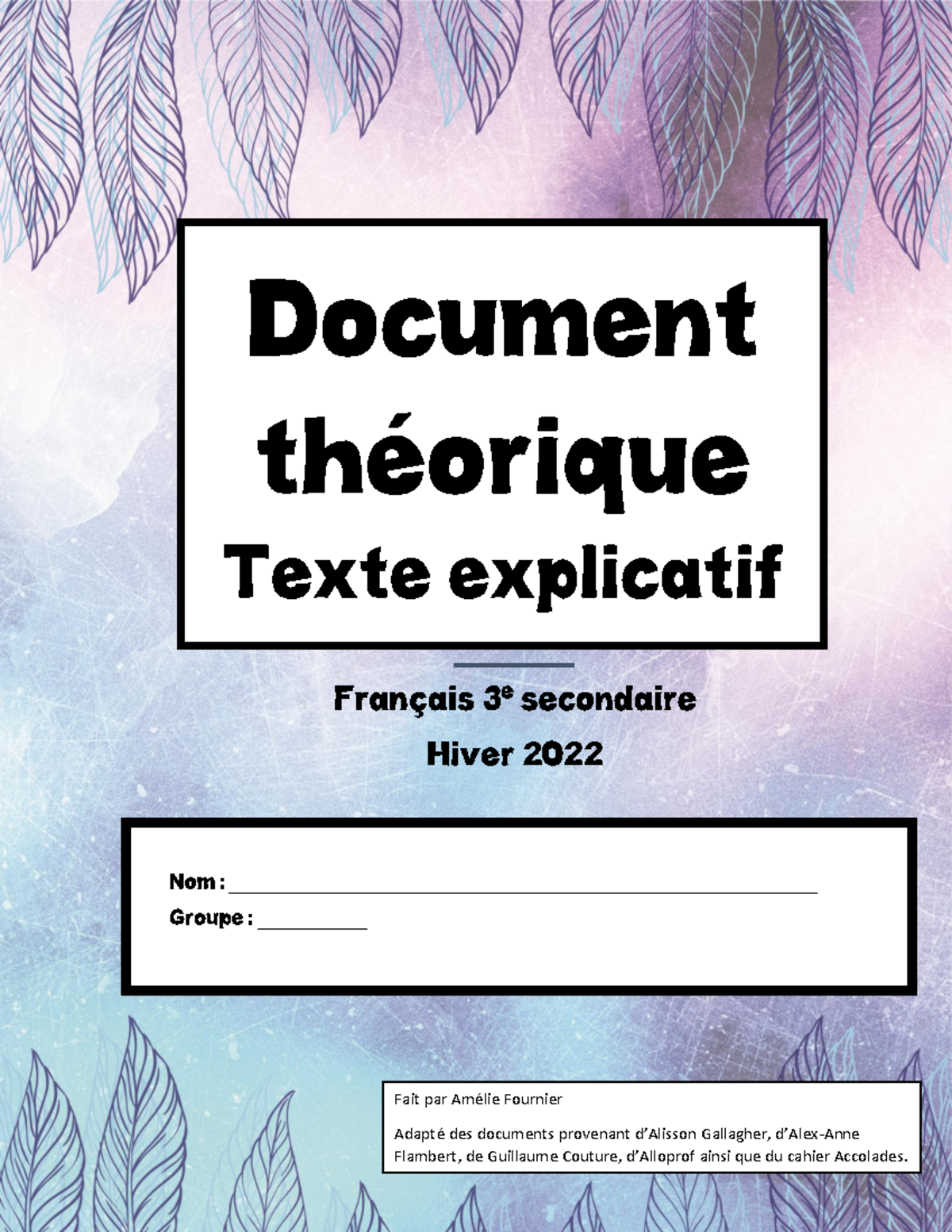 Texte explicatif sur les processus et causes en science (003) - Studocu