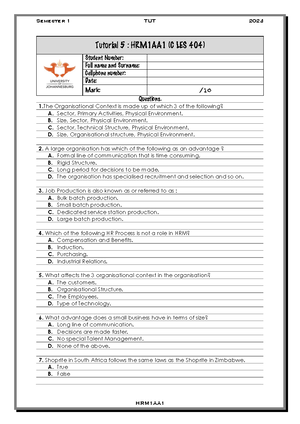 [Solved] You have been appointed as the new HR Manager of an ...