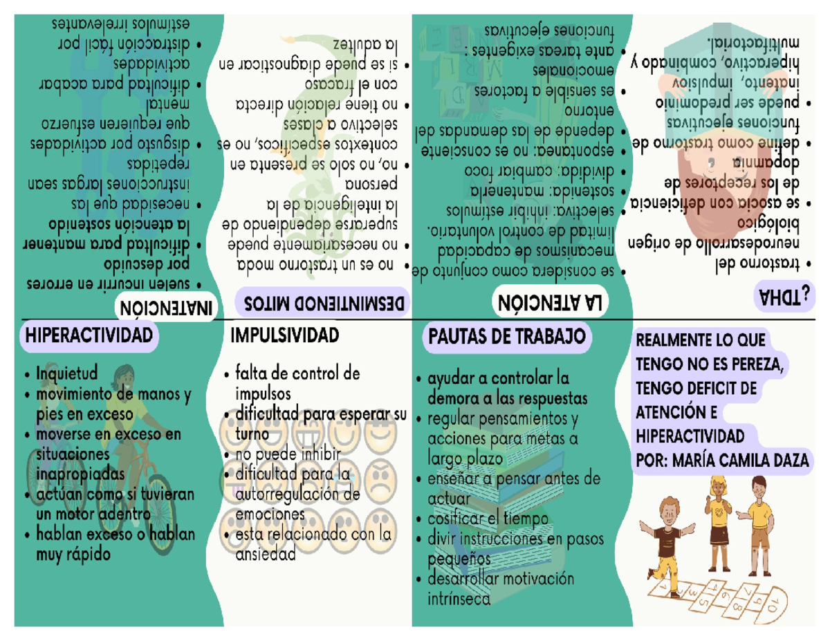 Producto TDAH y discapcidad intelectual - souenbed propaisup opidos ...