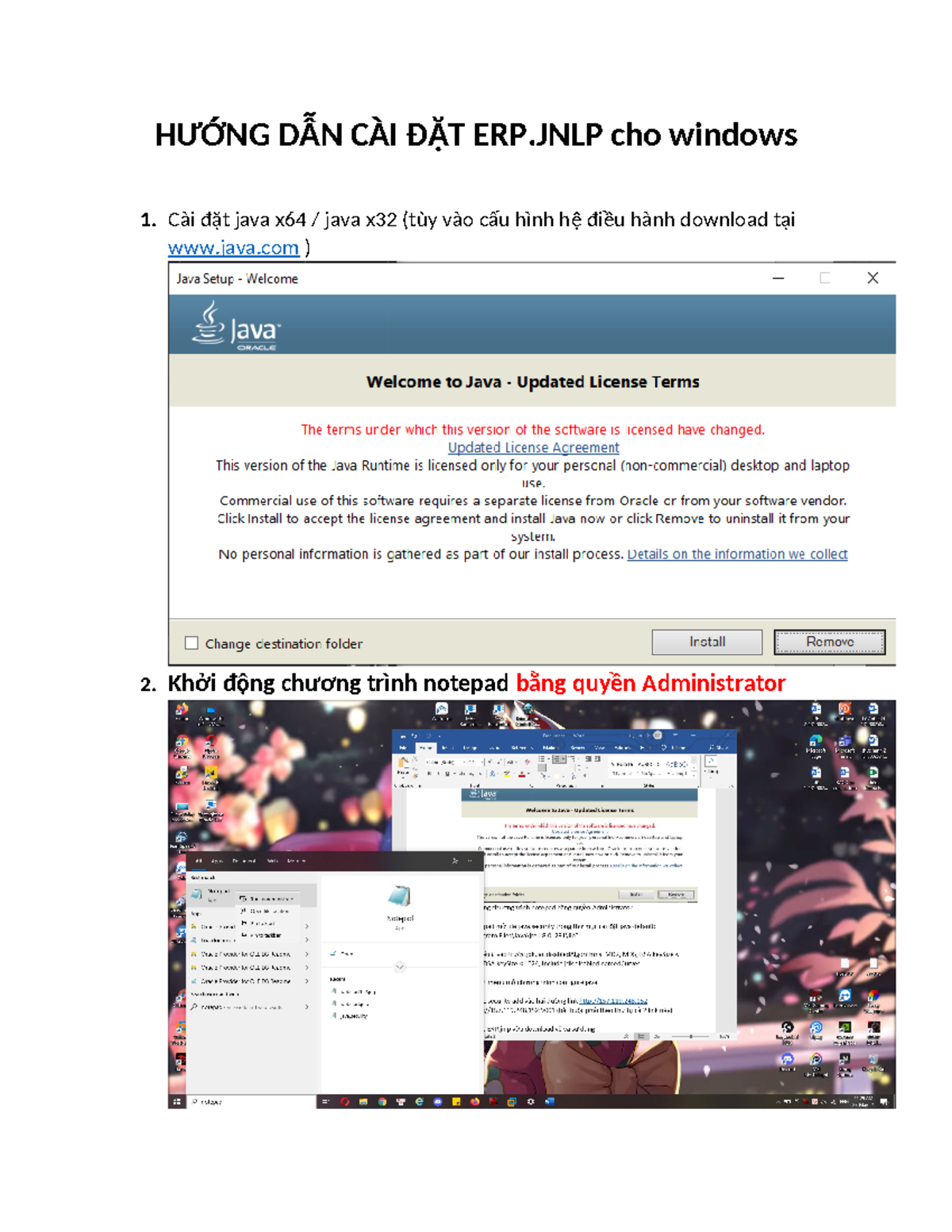 HƯỚNG DẪN CÀI ĐẶT ERP trên windows - HƯỚNG DẪN CÀI ĐẶT ERP cho windows ...